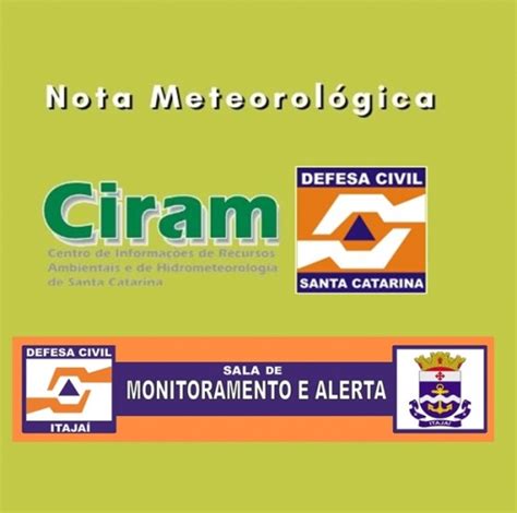 Defesa Civil Monitora Previsão De Temporais E Chuva Intensa Nos