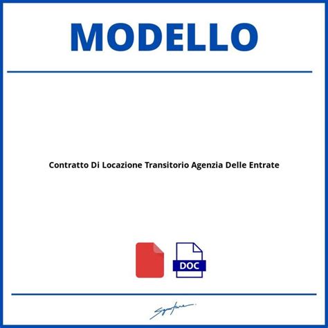Modello Delega Agenzia Entrate