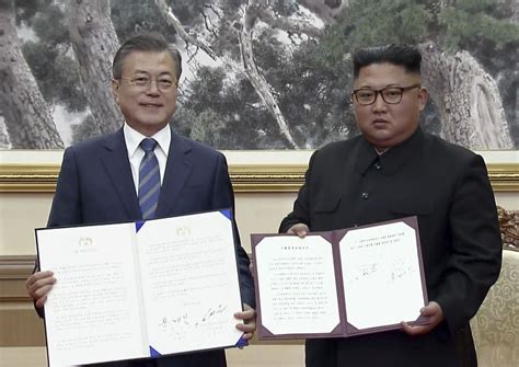 【文金會】會談結束 文在寅金正恩簽署無核化協議 澳門力報官網