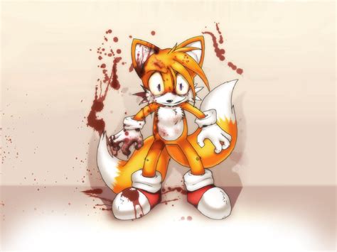 Tails Blood HD Wallpaper By Tyson Hesse