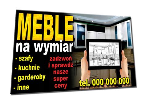 BANER REKLAMOWY PROJEKT Banery Reklama Naklejka Cena Opinie Banery Allegro
