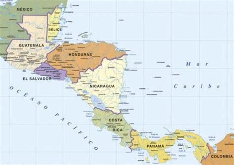 Islas De América Central América Central