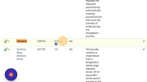 How To Check The Bundle Version For Netsuite Paystand Help Center