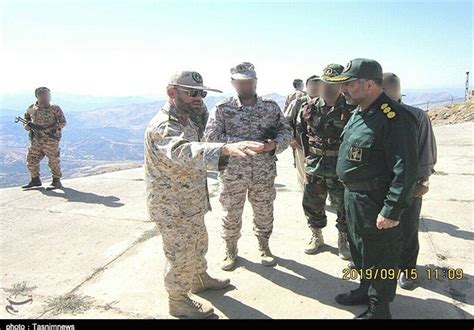 فرمانده سپاه کردستان از مقرهای عملیاتی سپاه در شهرستان مرزی بانه بازدید