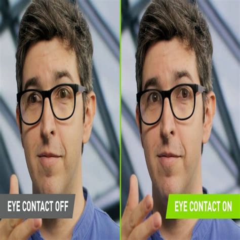 Nvidia Broadcast 1 4 0 Introduces New Eye Contact Effect For Content Creators Games News
