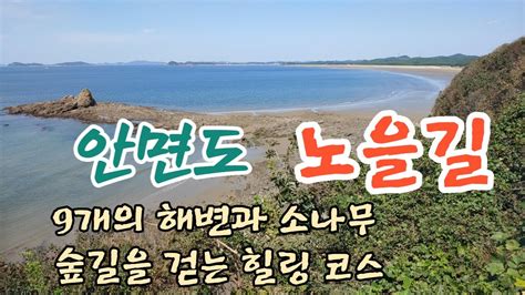 안면도 노을길 9개의 해변과 소나무 숲길을 걷는 힐링 코스 [17] 산 따라 길 따라 Youtube