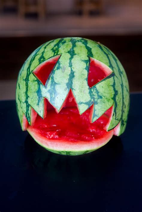 Watermelon Carving Face