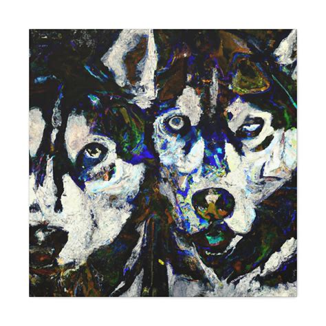 Winters Majesty Husky Canvas