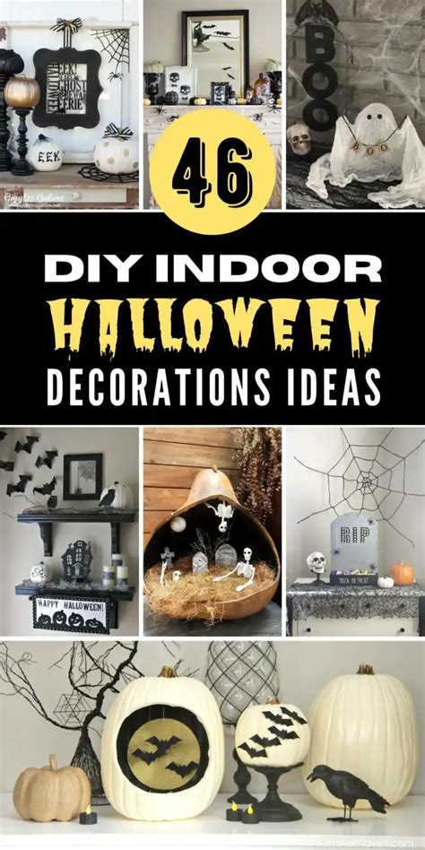 46 Best Diy Indoor Halloween Decorations Ideas Handy Keen