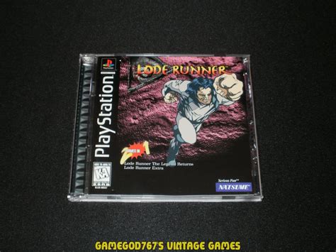 Lode Runner Sony Ps1 Complete Cib