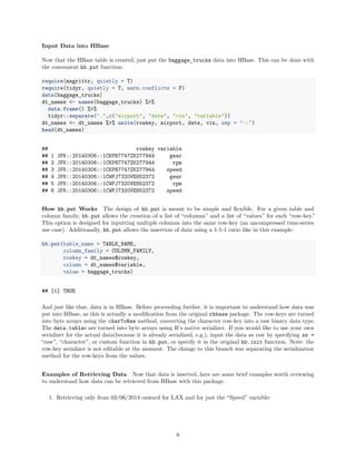 Rhbase Tutorial PDF