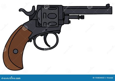A arma americana clÃssica ilustração do vetor Ilustração de ocidental