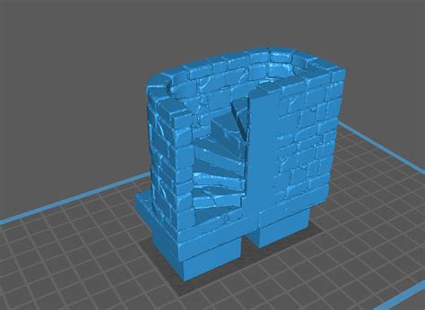 Free Stl File Dungeon Blocks Dungeon Set Spiral Staircase 🪜