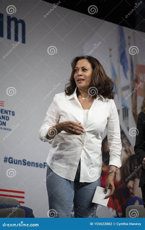 Senator Kamala Harris Speaks At The Gun Safety Forum August 8 2019