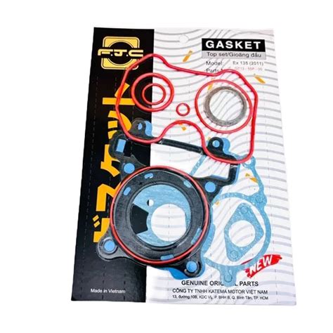 Bộ Gioăng Đầu Exciter 135 5 Số Fjc Gt13 55p 01 Shopee Việt Nam