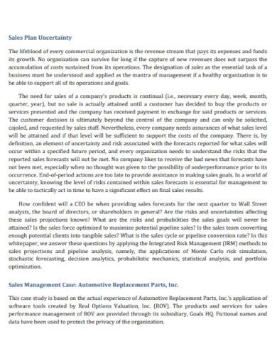 Sales Performance Evaluation Examples To Download