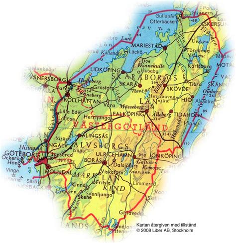 Karta Over Sverige Geografisk Fysisk Politiska Kartan Provinsen Images