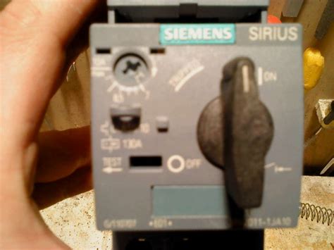 Motorna Zaštitna Sklopka S Potenciometrom 7 10a Siemens