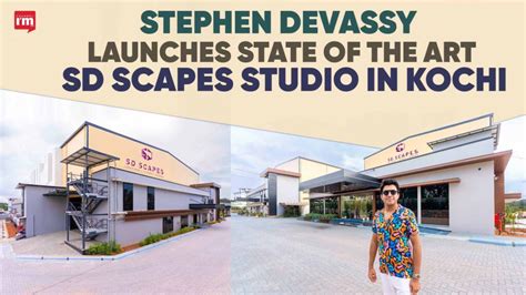 Stephen Devassy Opens Keralas Largest Indoor Studio