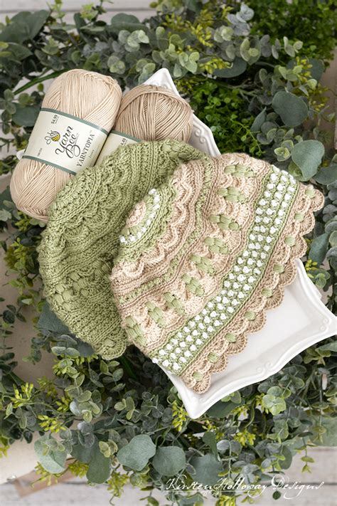 Verdant Spring Free Crochet Chemo Cap Pattern For Women Kirsten