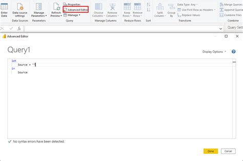 create a date table using power query addend analytics