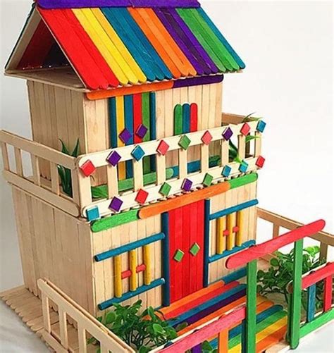 Поделки из палочек от мороженого своими руками схемы с фото мастер класс для начинающих