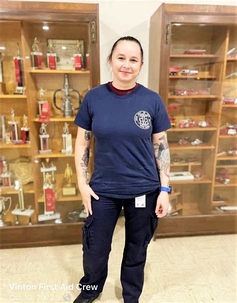 Heroes Volunteer Here Vinton Salutes Its First Aid Crew Amanda Styles Vinton Messenger