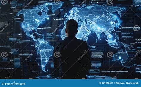 Global Data Network Analysis Stock Illustration Illustration Of Analytics Cybersecurity