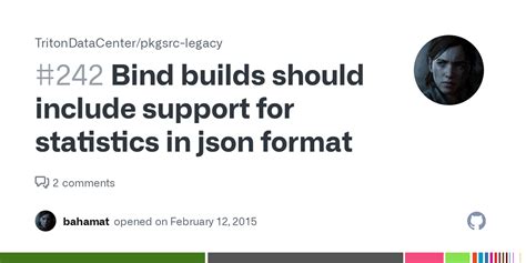 bind builds should include support for statistics in json format