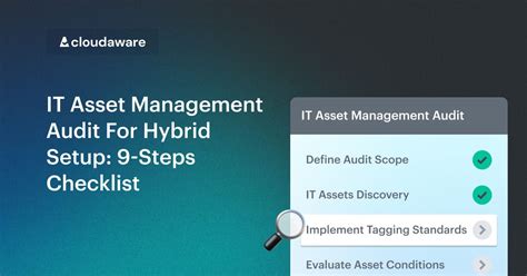 It Asset Management Audit For Hybrid Setup 9 Steps Checklist