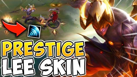 Lee Sin Got A New Prestige Skin Lightbringer Lee Sin Is So Cool League Of Legends Youtube