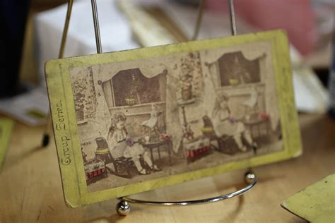 Antique Young Girl Sewing Group Series Stereoscope Viewer Card Vintage Victorian Photography Etsy