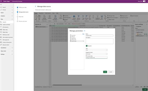 Import Data With Power Query Templates Microsoft Cloud For Sustainability Microsoft Learn