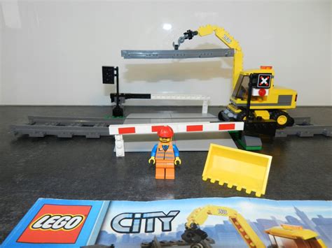 LEGO CITY 7936 Level Crossing *przejazd *Pociąg - 9174694848 ...
