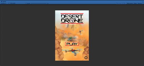 desert drone game using unity with source code source code and projects
