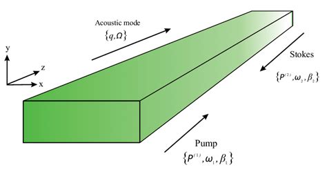 1 Schematic Of Translationally Invariant Waveguide Along Z Pump Download Scientific Diagram