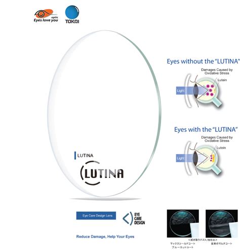 Tokai Lutina Ophthalmic Lens Optometrist Optical Shop