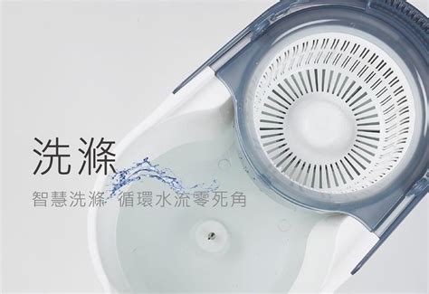 美式賣場Supamop 好神拖 手壓式洗脫雙效旋轉拖把組 附絨毛布盤 3入 Hami市集