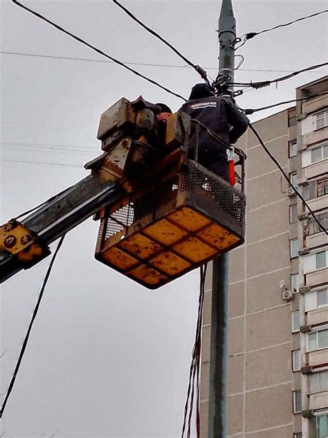 Монтаж кабеля для уличного освещения | Перестройка МСК