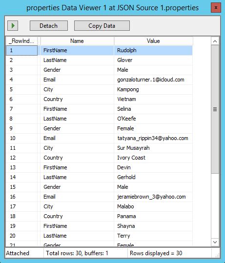 Extracting Keyvalue Pairs Json Structure Into Tabular Format