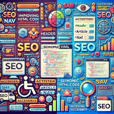 تاثیر Semantics Html بر روی سئو راهنمای جامع برای دانشجویان