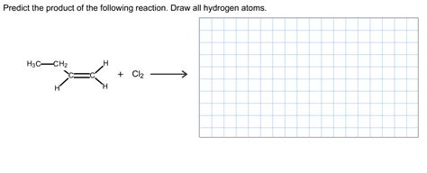 Solved Predict The Product Of The Following Reaction Draw Chegg