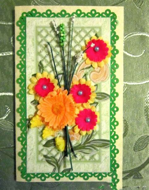 Открытка на 8 Марта своими руками из бумаги и картона объемные шаблоны открытки крапбукинг в
