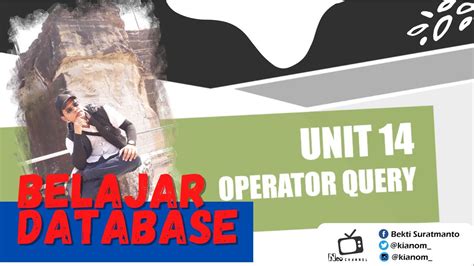 14 Operator Query Mysql Youtube