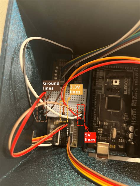 Stepper Motor Drivers And Main Breadboard