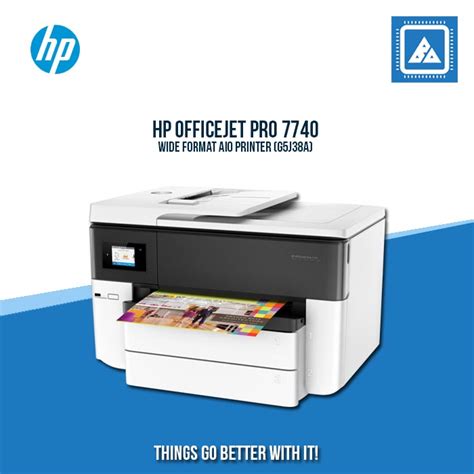 Hp Officejet Pro 7740 Wide Format Aio Printer G5j38a Bluearm