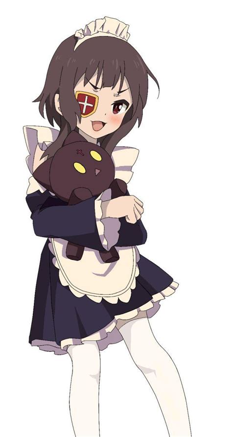 Megumaid With Chomusuke Plushie Rmegumin