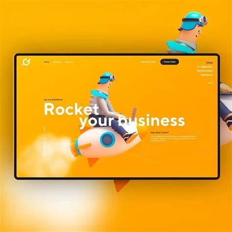 website and landing page in figma xd or psd format web design homepage design startup design