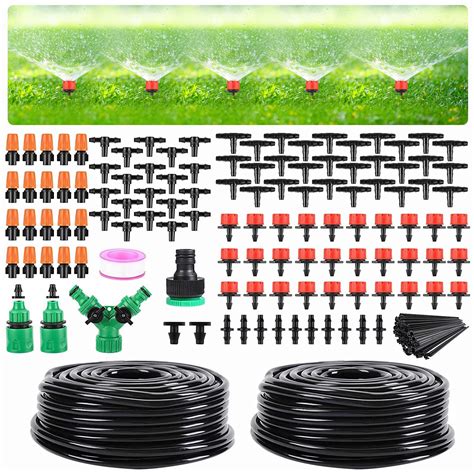 Garden Drip Irrigation Kit98ft Greenhouse Micro Automatic Drip