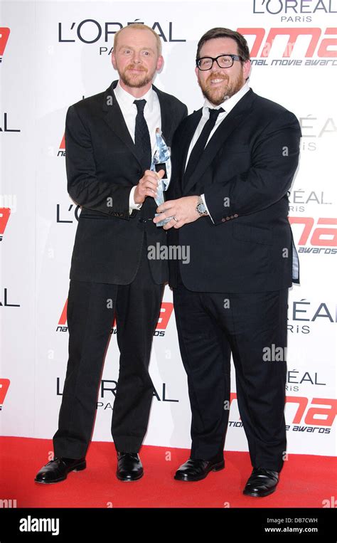 Simon Pegg And Nick Frost National Movie Awards Held At The Wembley